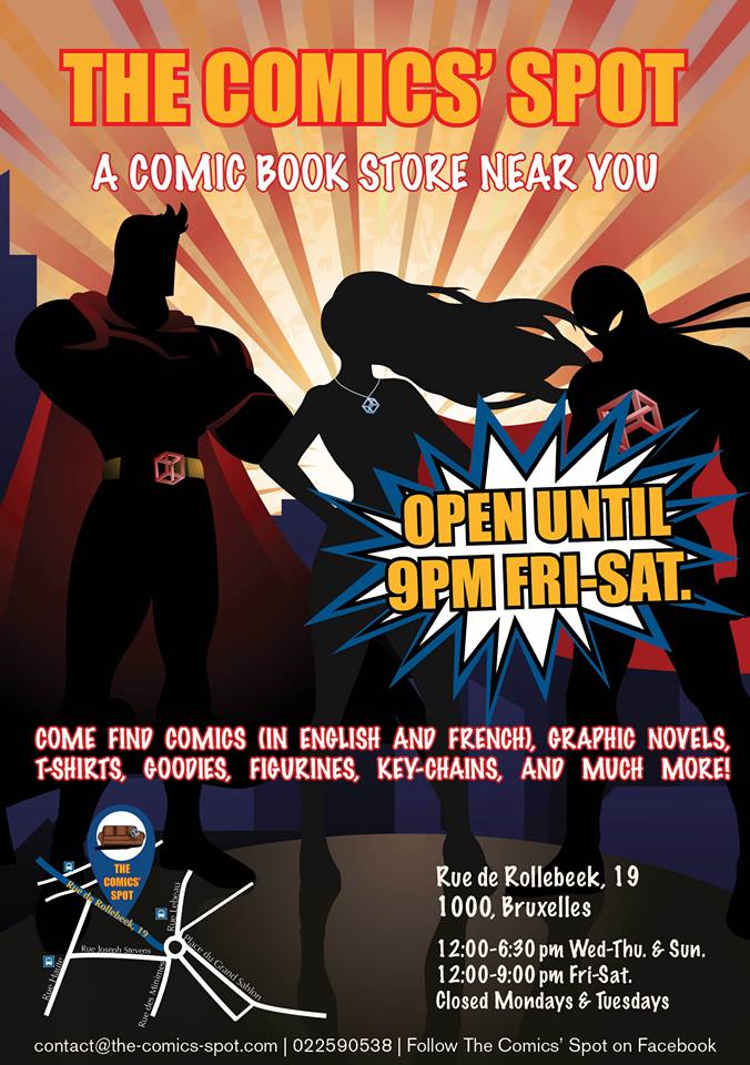 The Comics' Spot | Visit Brussels