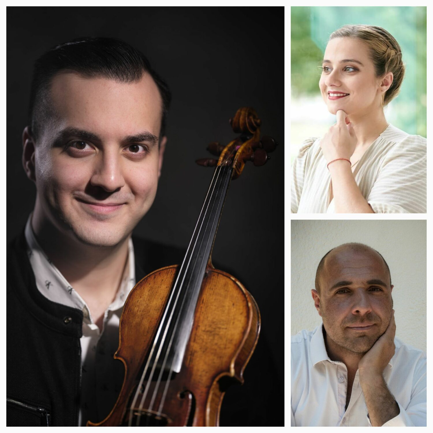 Vilmos Csikos, violin, Olivier Lechardeur, piano, Manon Lamaison ...